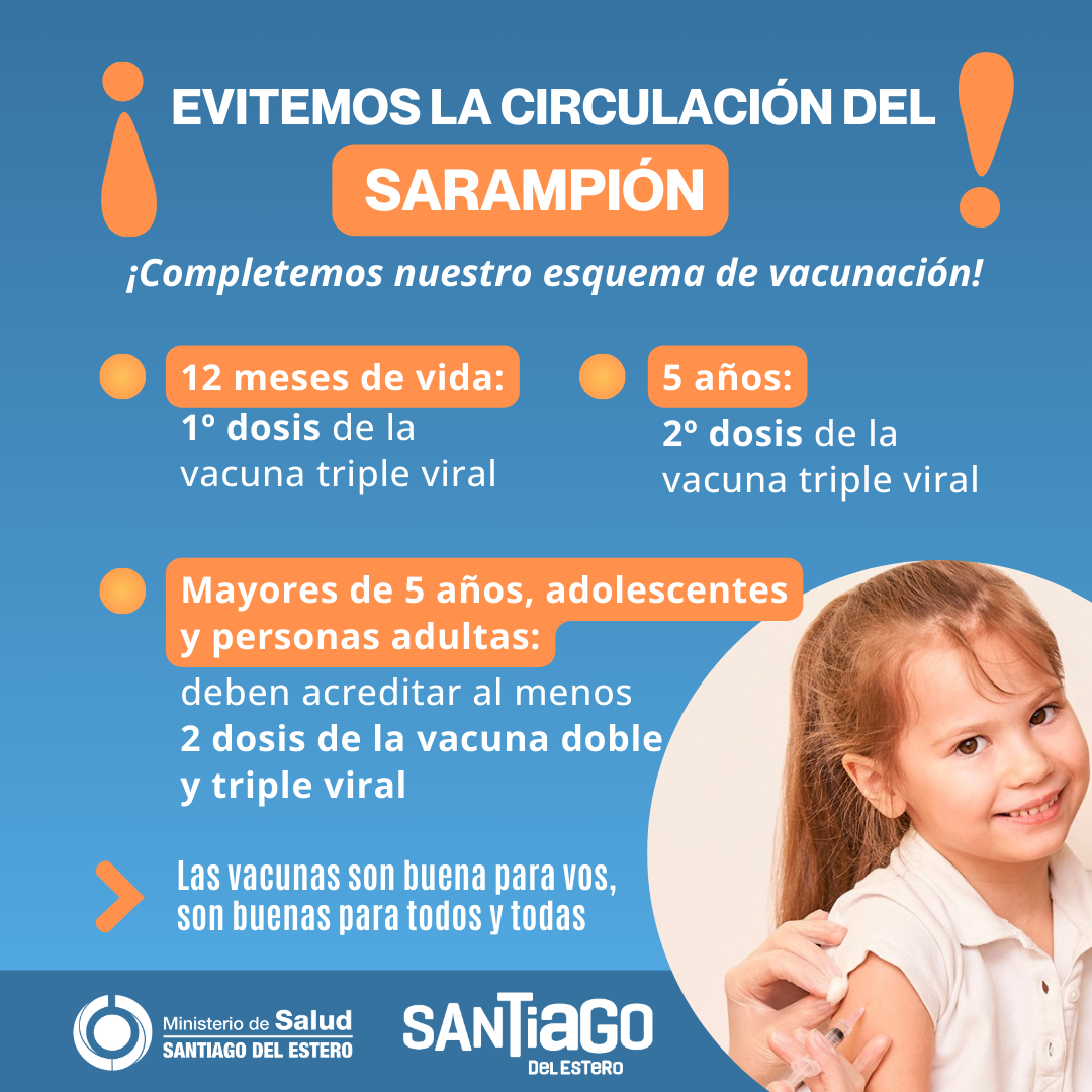 Salud recuerda la necesidad de estar al día con las vacunas contra el Sarampión - Ministerio de ...